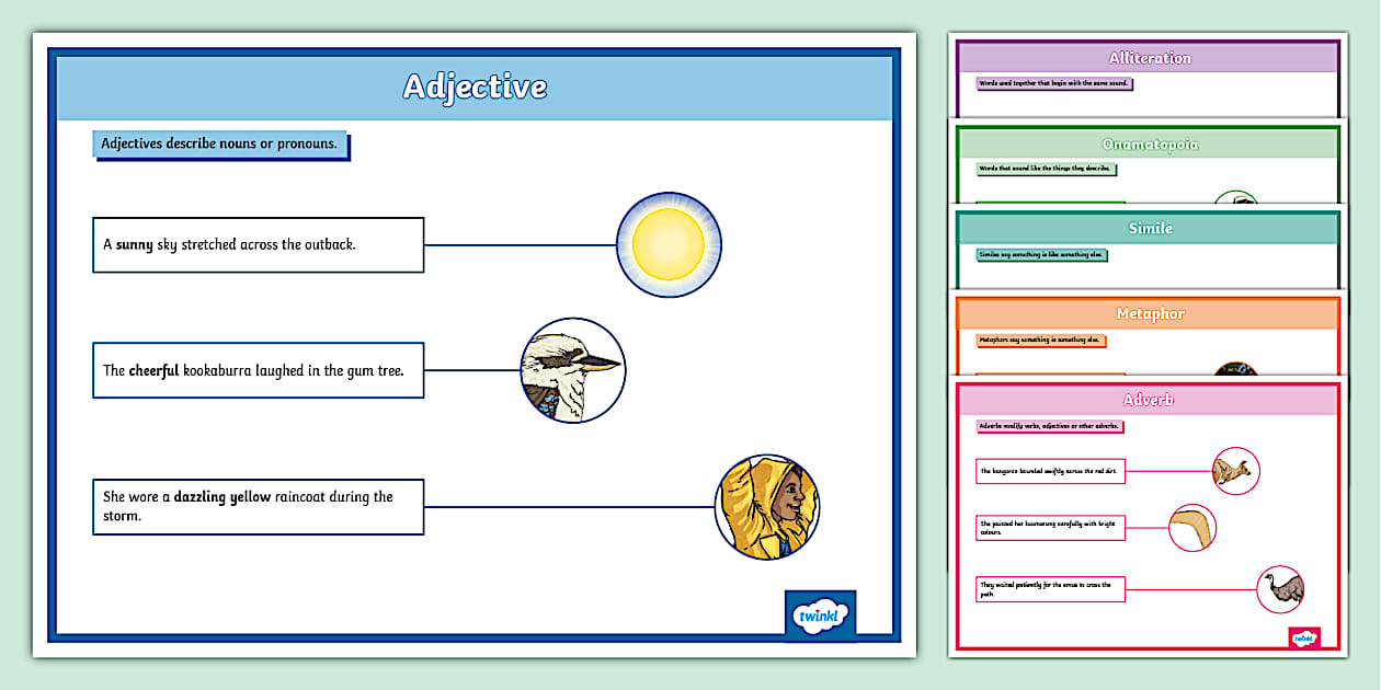 Figurative Language Posters (teacher made) - Twinkl