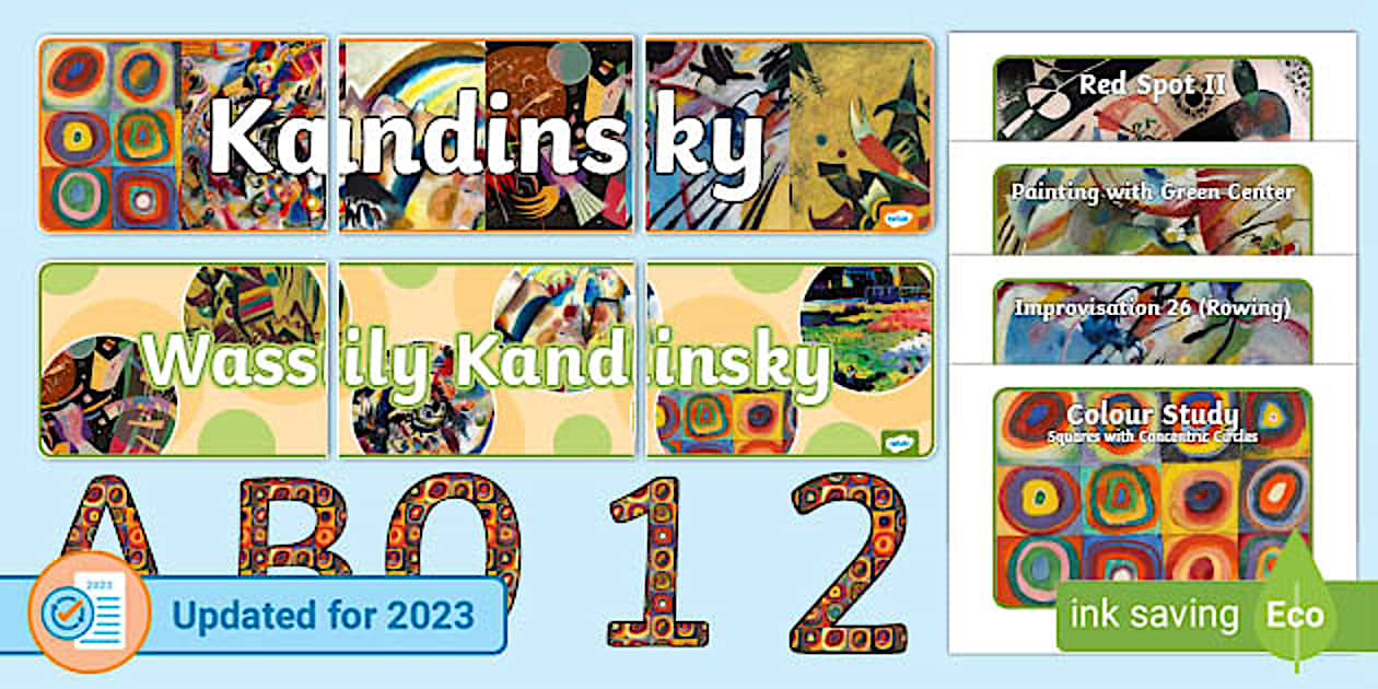 Wassily Kandinsky Inspiration Pack (teacher made) - Twinkl