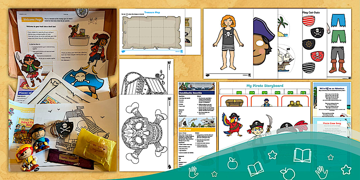 Hook into a Book – Pirate Edition (teacher made) - Twinkl