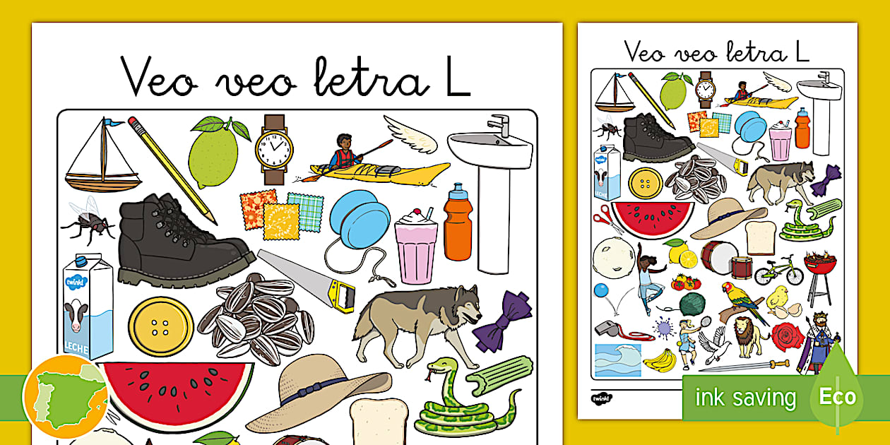 Veo, veo: La letra L