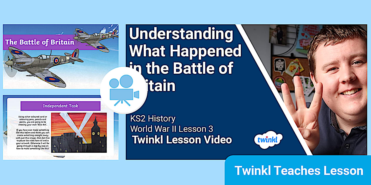 KS2 (Ages 7-11) History: World War II Video Lesson 3