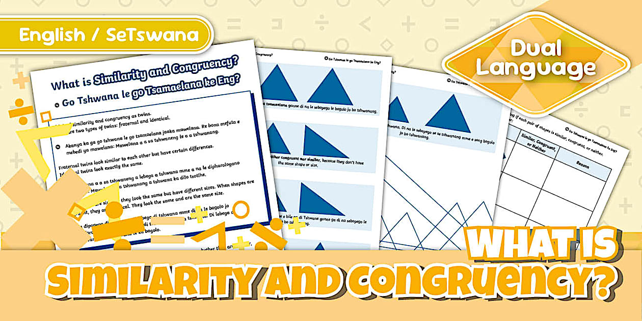 Grade 7 Maths-Term4-what is similarity congruency notes and activity