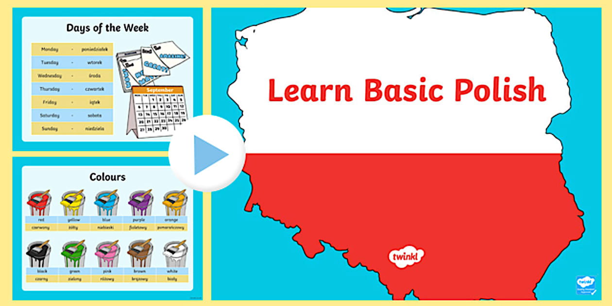 Basic Polish PowerPoint (teacher made) - Twinkl