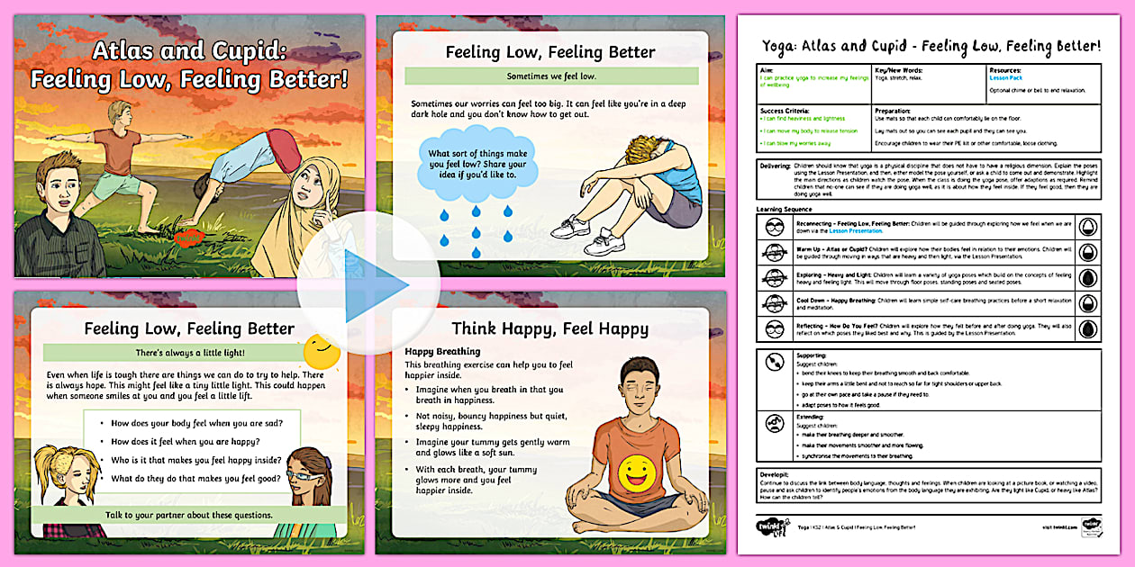 Yoga for Wellbeing Lesson Plan Pack | 3rd-6th Class | Twinkl