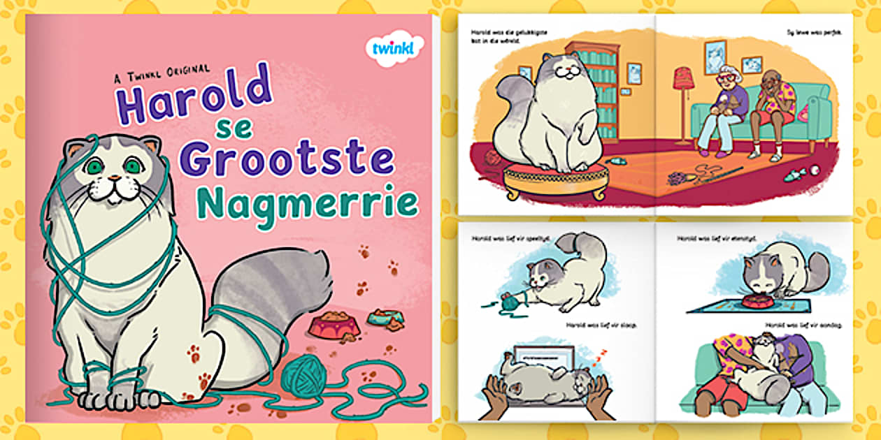 Harold se grootste nagmerrie eBoek (teacher made) - Twinkl