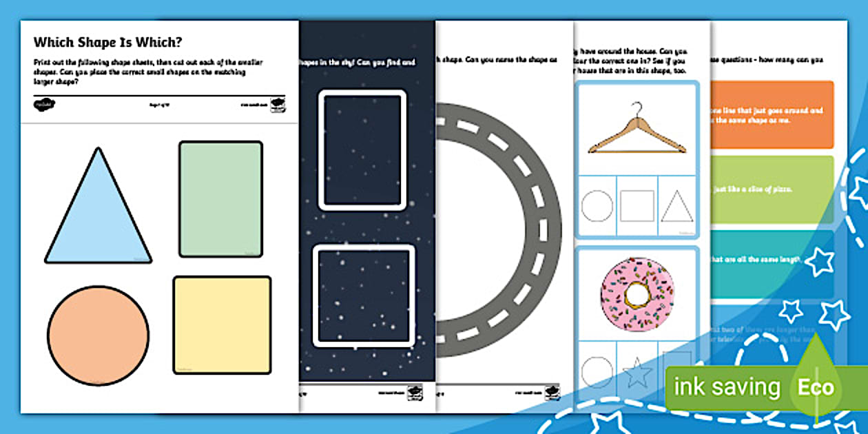 My First Shapes (professor feito) - Twinkl