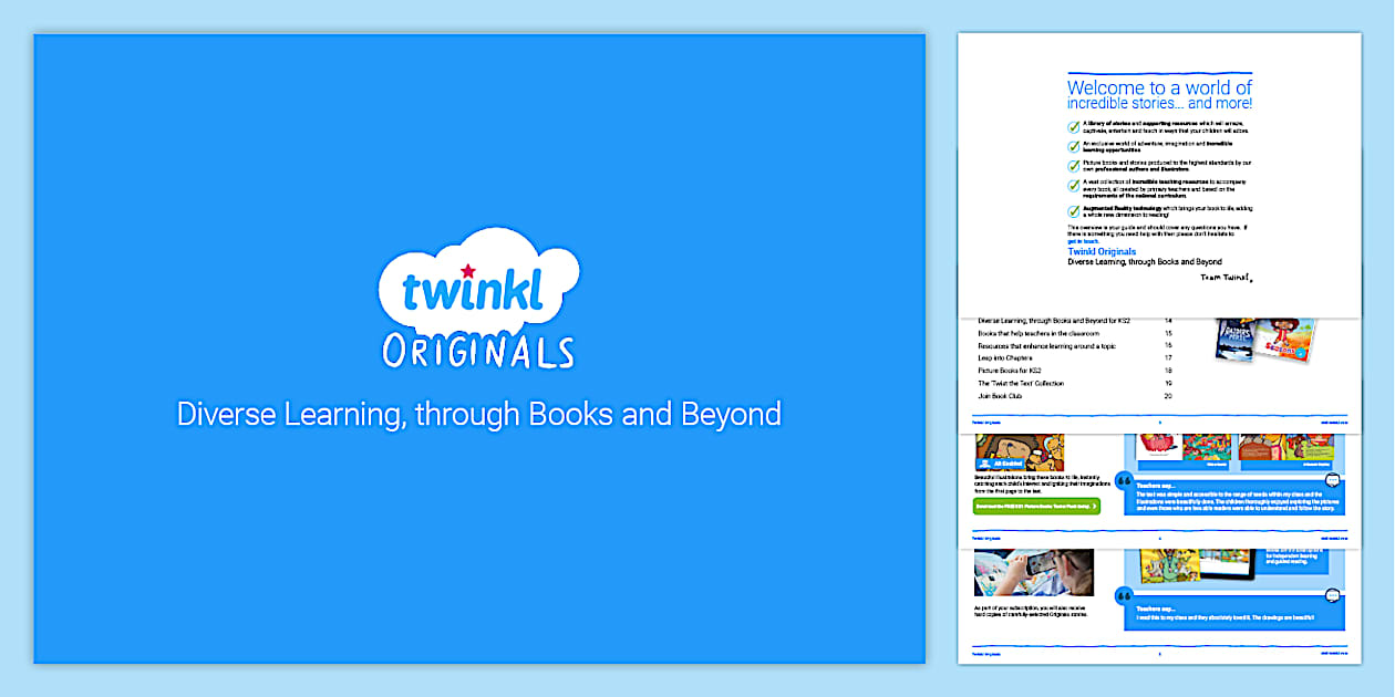 FREE! - * NEW * Twinkl Originals Product Guide - Twinkl
