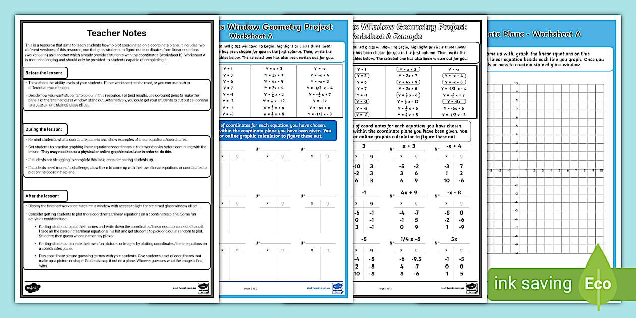 Stained Glass Window Geometry Project - Year 6 Maths