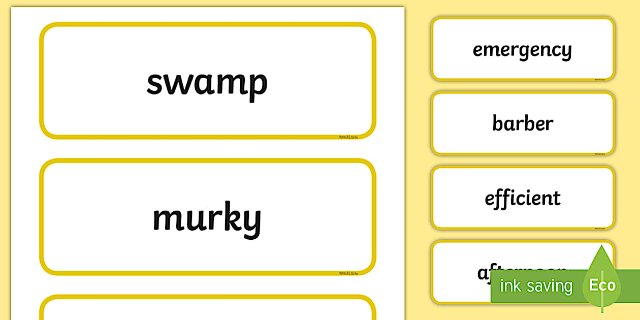 Year 1 Summer 2 Word of the Day Display Word Cards - Twinkl