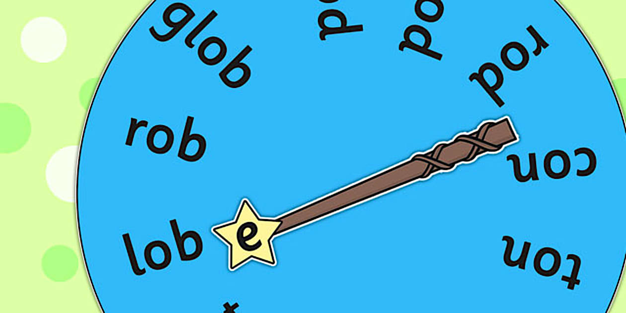 Magic e Wand Wheels Long O (teacher made) - Twinkl