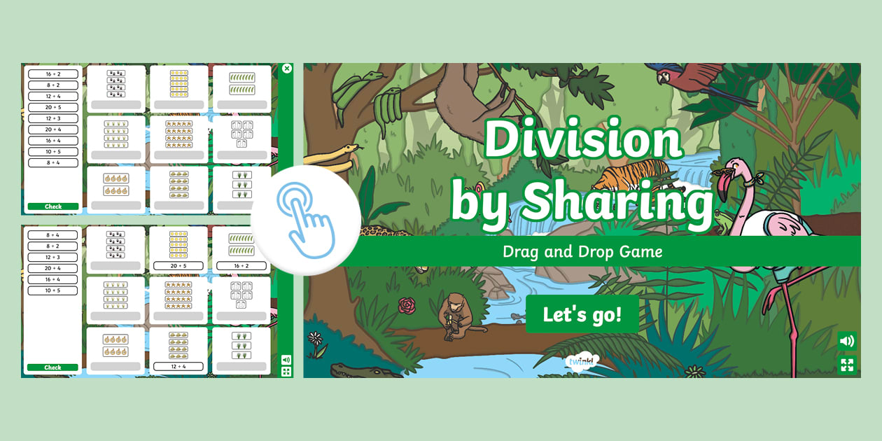 👉 Division by Sharing KS1 Maths Game (teacher made)