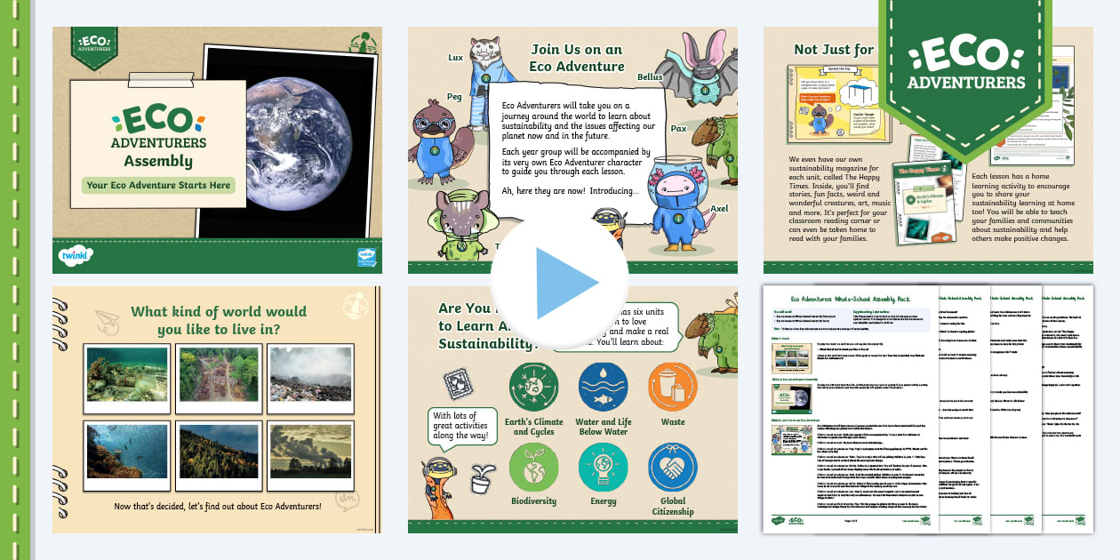 Eco Adventurers Assembly (teacher made) - Twinkl