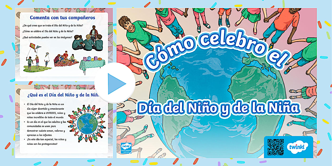 PowerPoint: Cómo celebro el Día del Niño y de la Niña