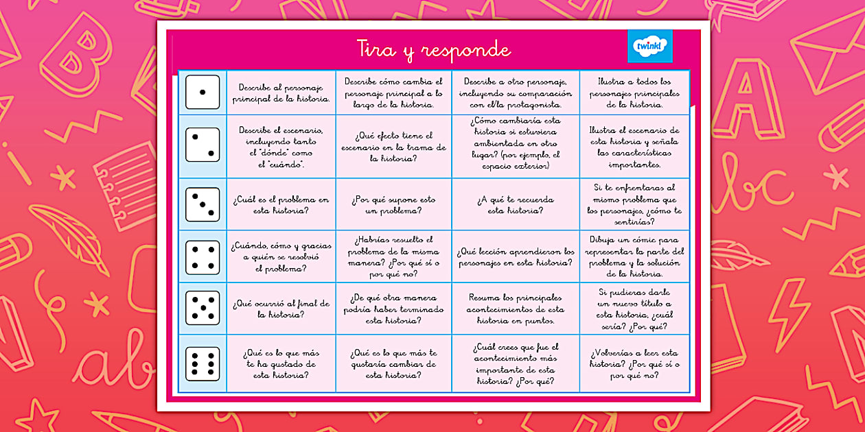 Ficha de actividad: Tira y responde - Comprensión lectora