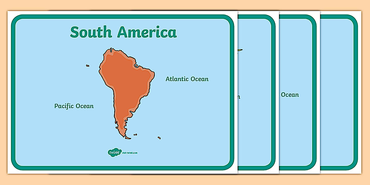 Continent And Ocean Editable Group Signs (Teacher-Made)