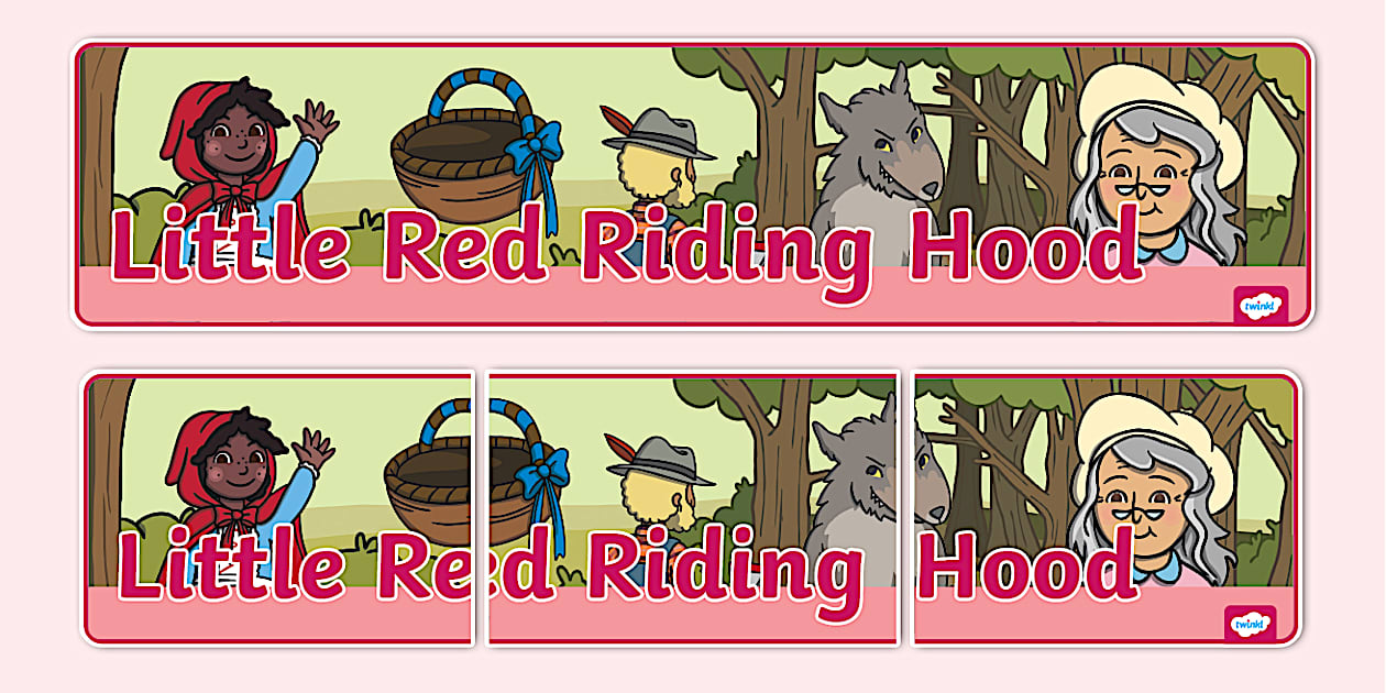Little Red Riding Hood Display Banner (teacher made)