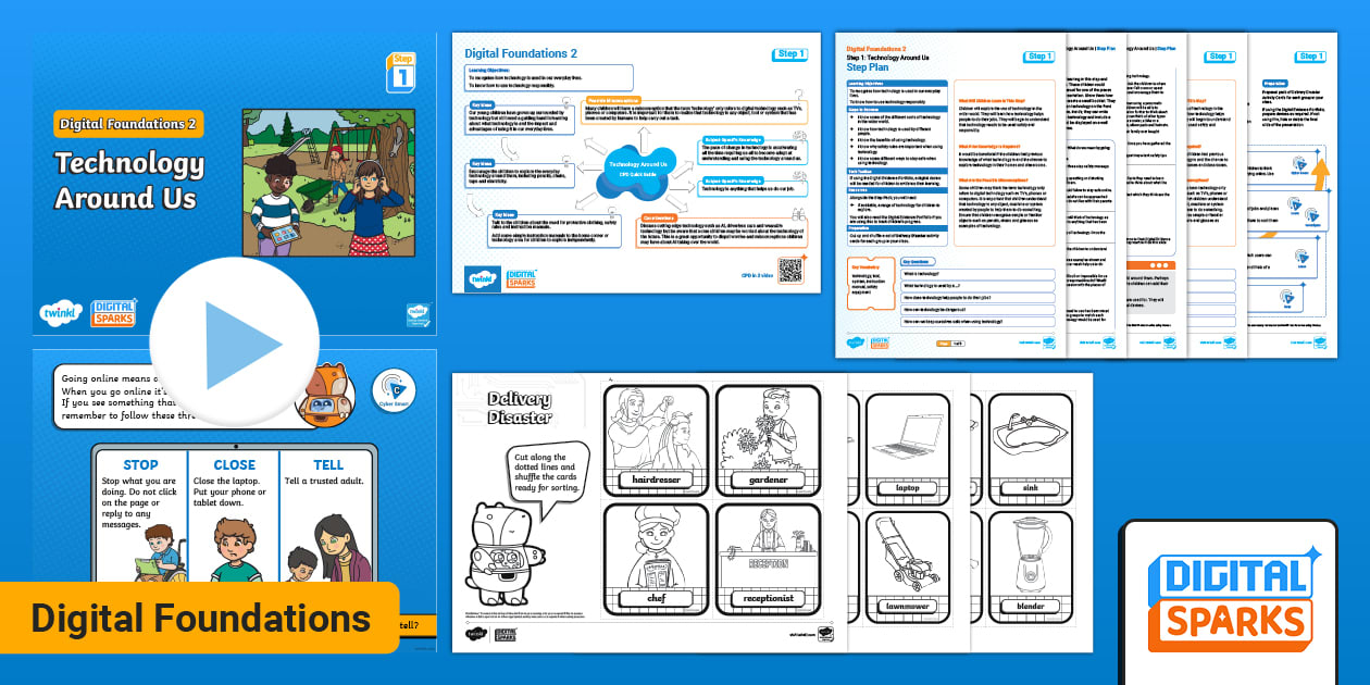Digital Sparks: Digital Foundations 2: Step 1 - Computing