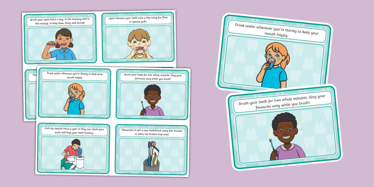 Dental Health Week Brain Break Action Cards