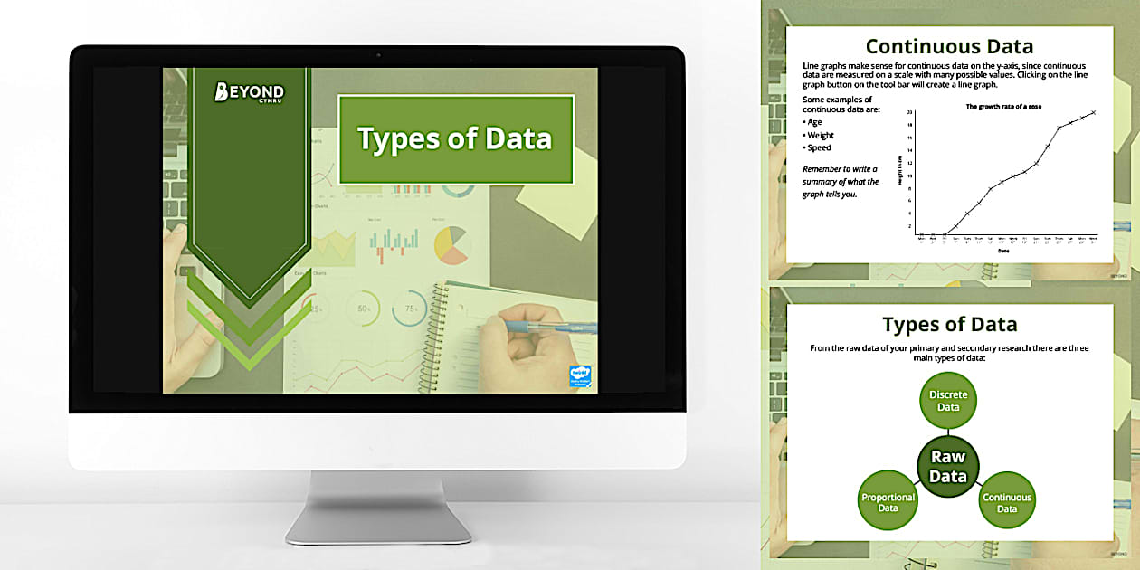 Individual: Types of Data Powerpoint (l'enseignant a fait)