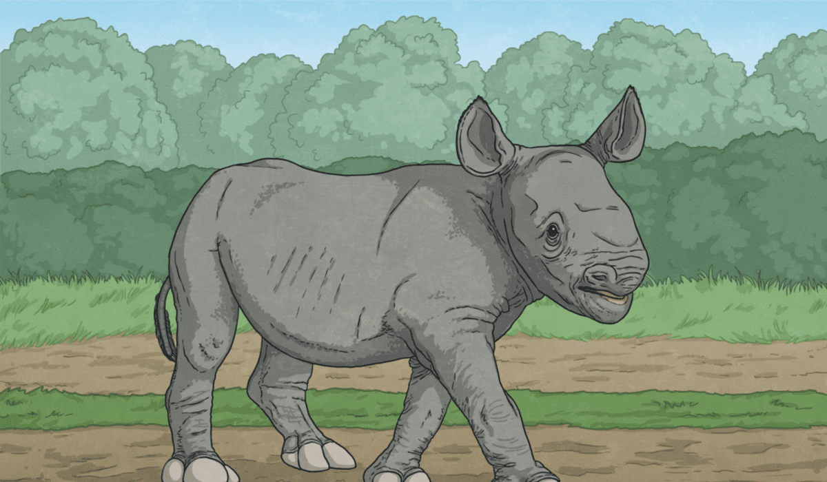 Eastern Black Rhino Calf Born at Chester Zoo - Twinkl NewsRoom