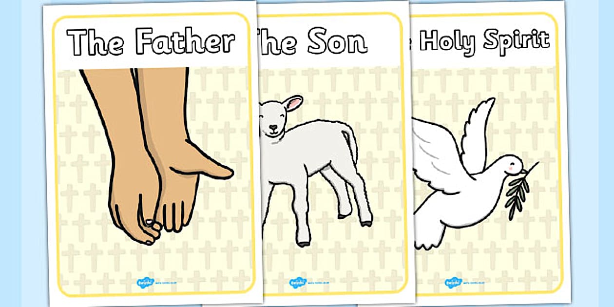 Holy Trinity Display Posters (Teacher-Made) - Twinkl