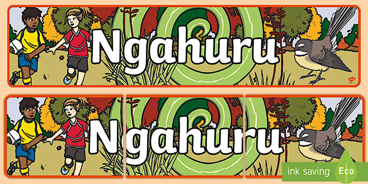 Ngāhuru - Tapanga - Display Banner
