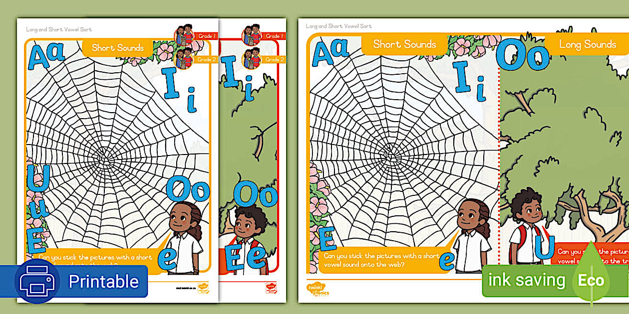 Phonics Vowels - Twinkl South Africa - Teaching Resources