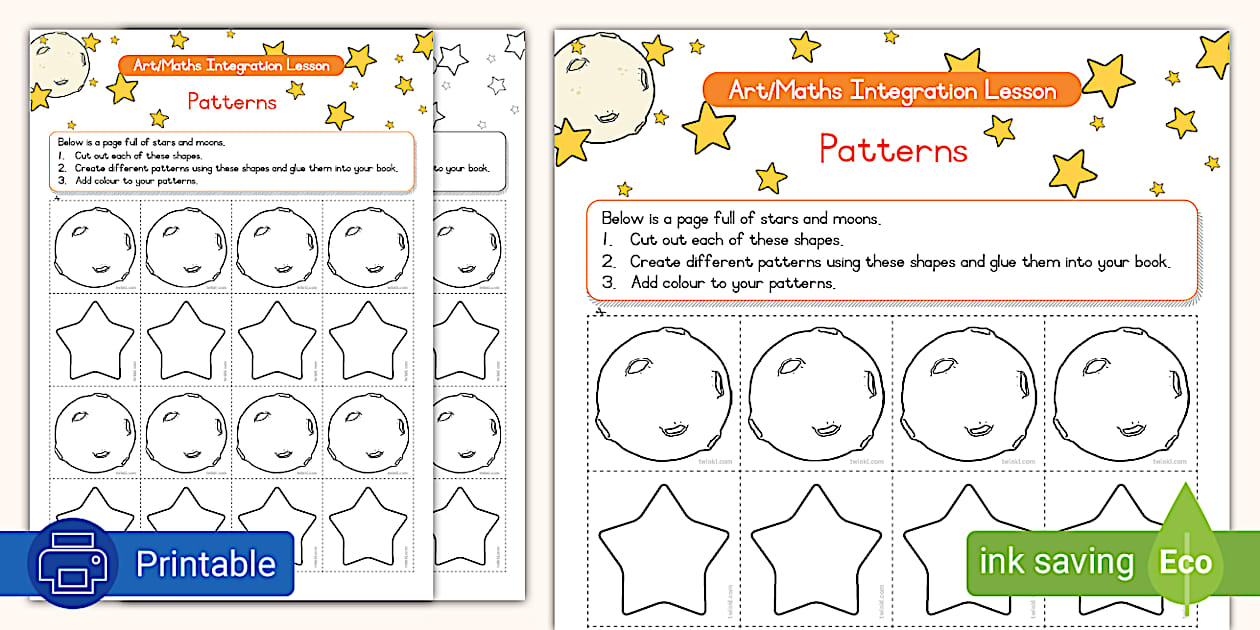 Pattern In Art/ Maths Integration Lesson - Foundation Phase