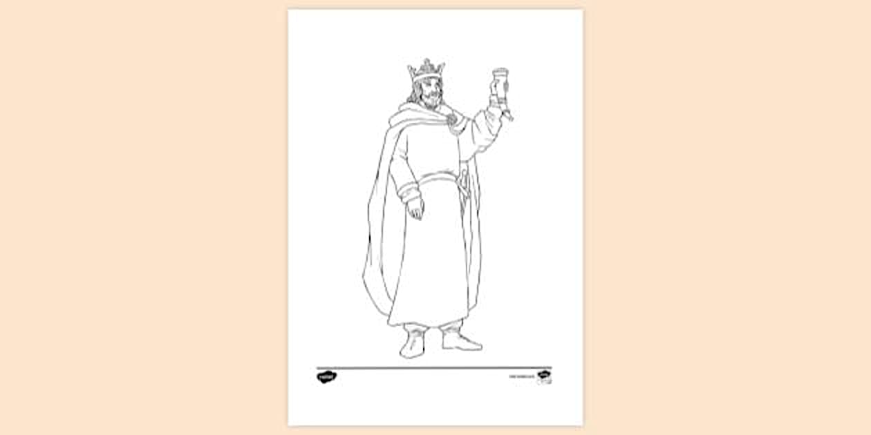 Sven of Denmark Colouring Sheet | Colouring Sheets - Twinkl