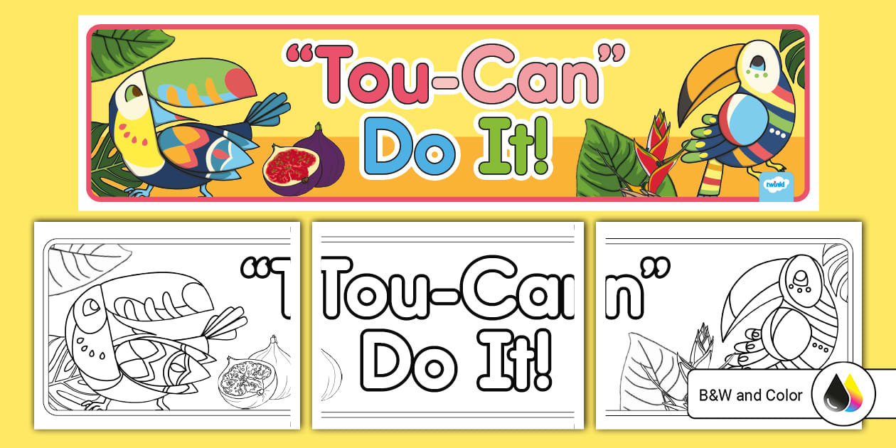 Tropical Toucans Theme Banner