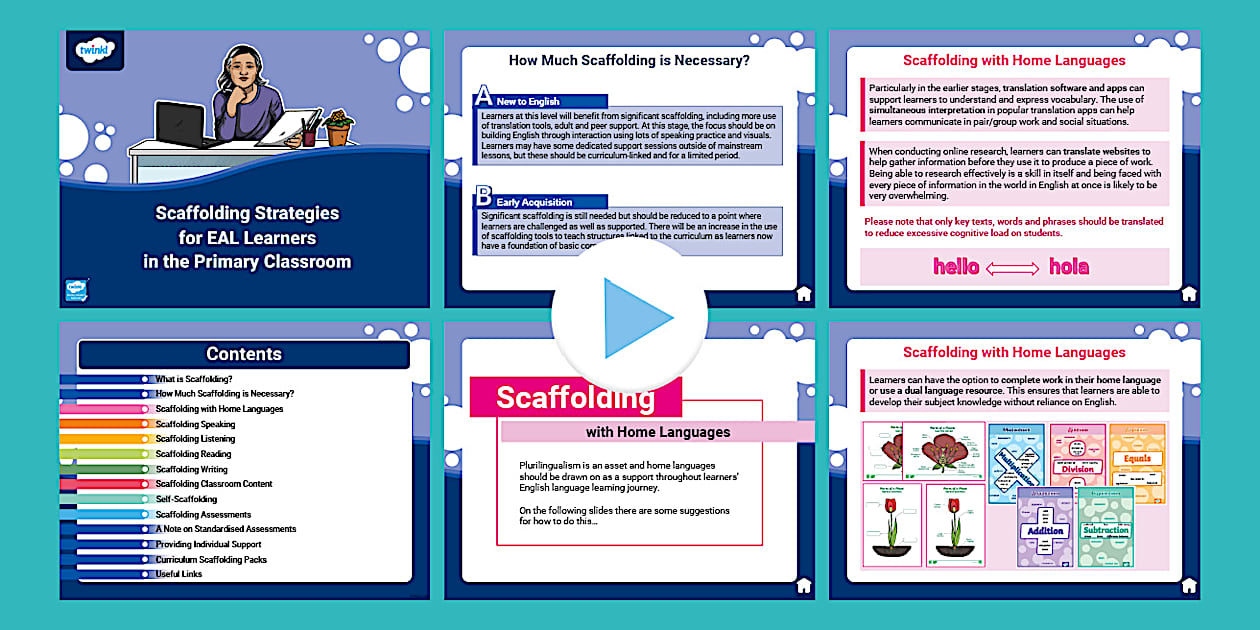 Scaffolding Strategies for EAL Learners in the Primary Classroom