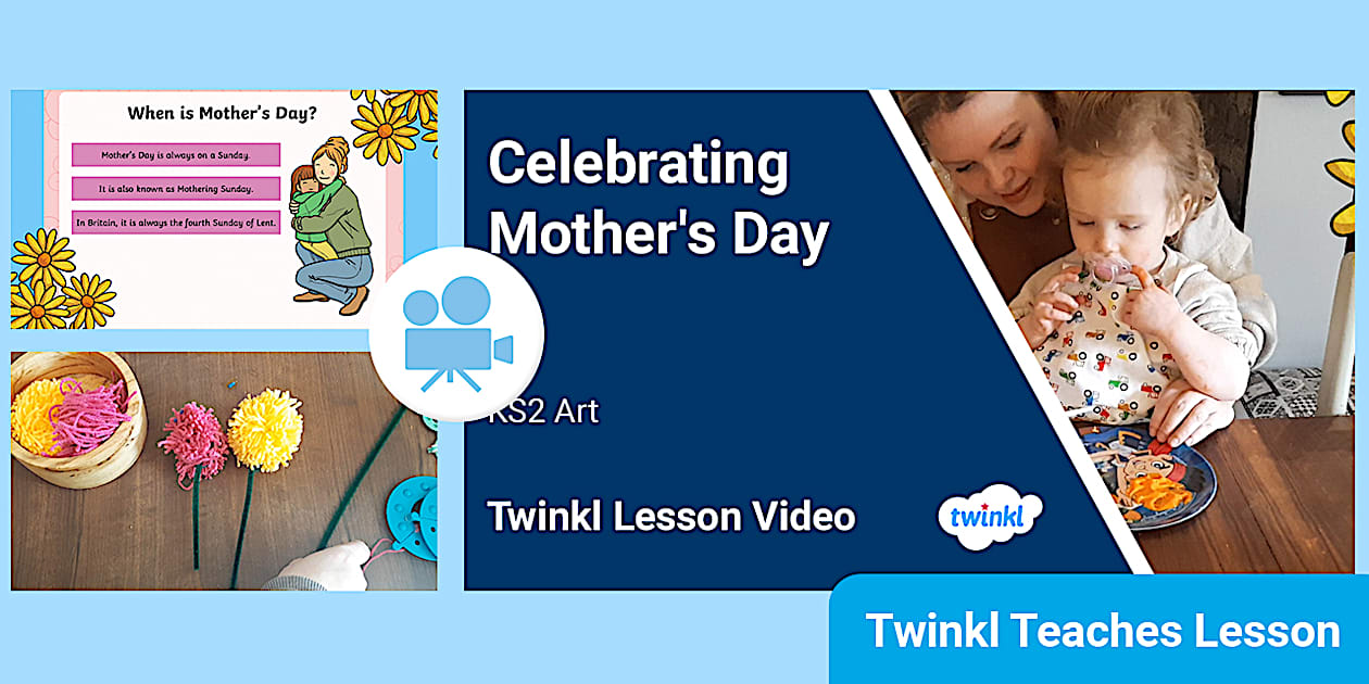 KS2 (Ages 7-11) Art: Mother's Day Crafts Video Lesson