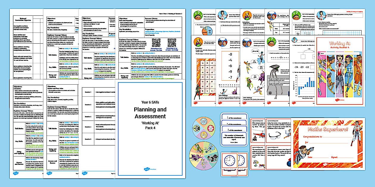 Year 6 SATs Survival: Working At Maths Intervention Booster Pack 4