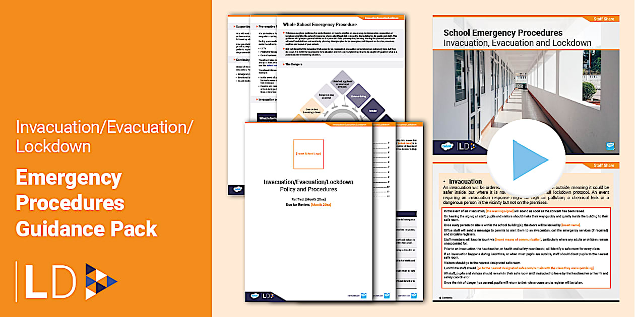 Emergency Procedures - Invacuation/Evacuation Guidance Pack