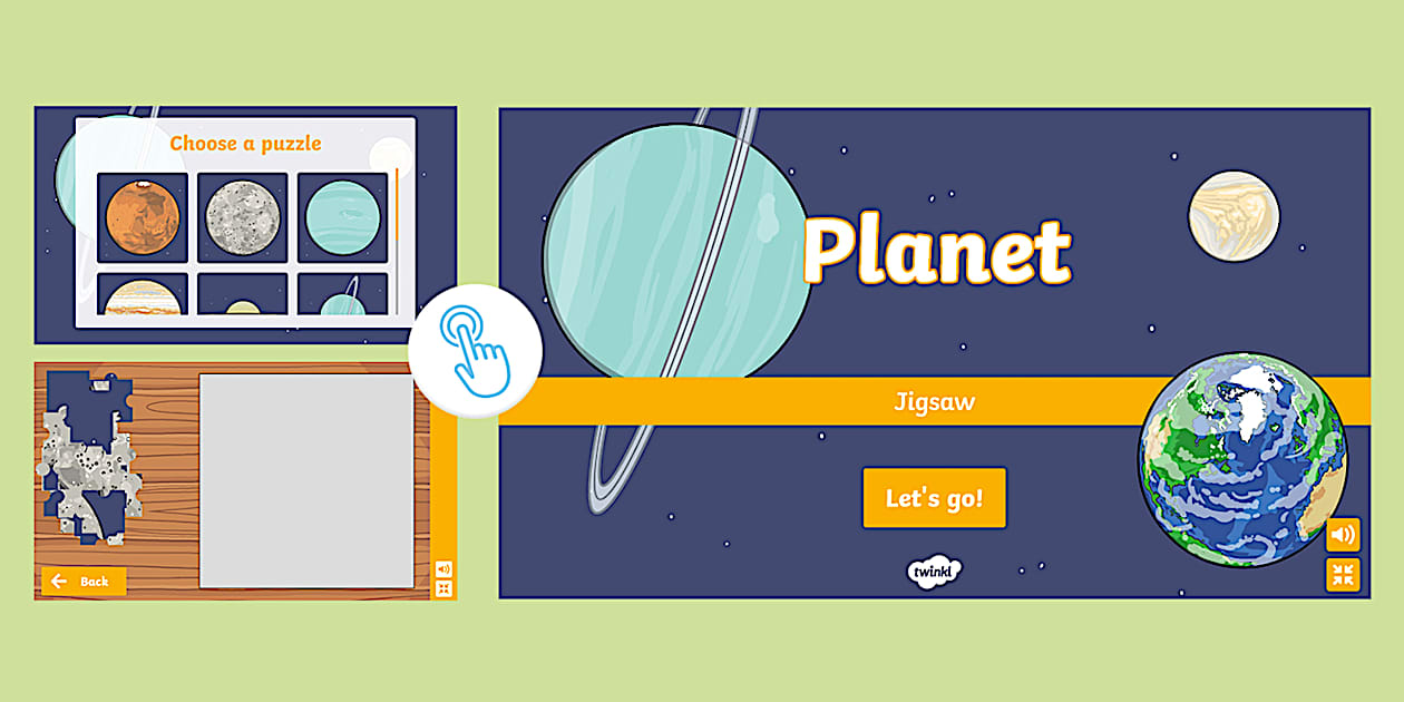 Planet Interactive Jigsaw