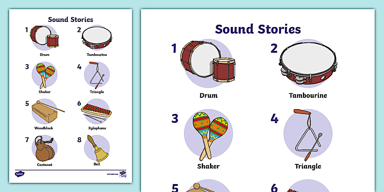 Language Skills: Sound Story Foundation Stage - Twinkl