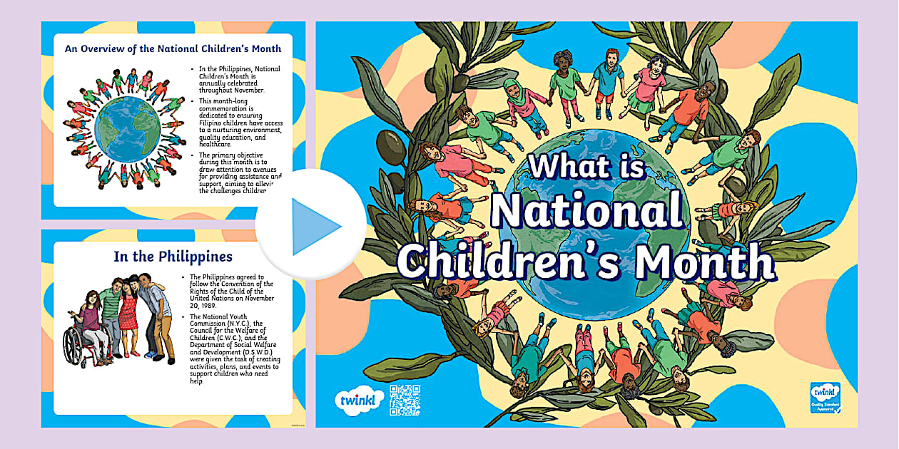 What is Children's Month PowerPoint | Grade 6 | Twinkl