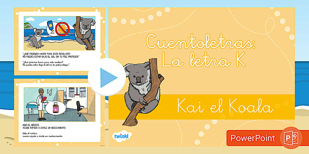 Cuentoletras: La letra K (teacher made) - Twinkl