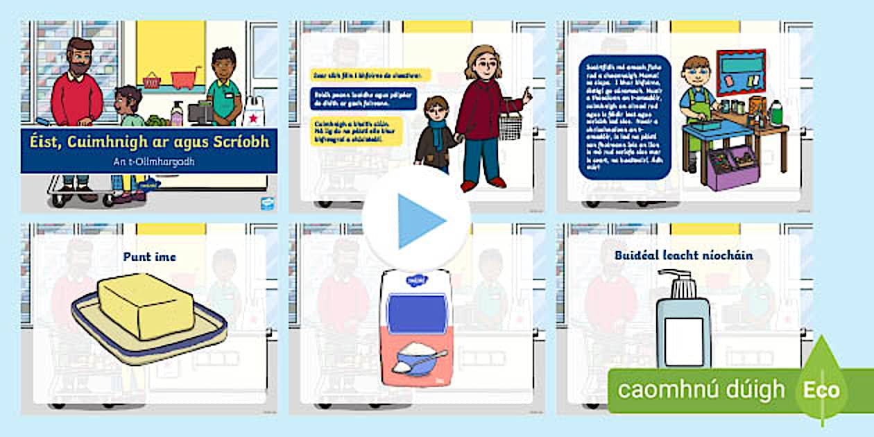 ROI Oral Language Resources Activity Gaeilge (Teacher-Made)