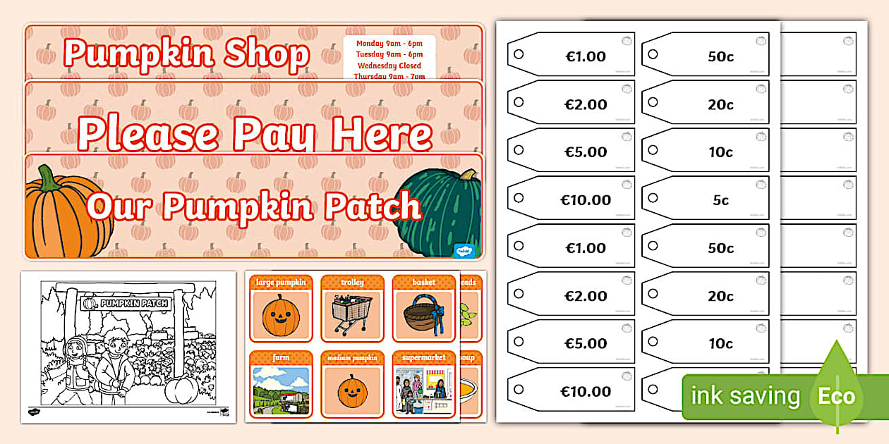 Pumpkin Patch Imaginary Play Pack