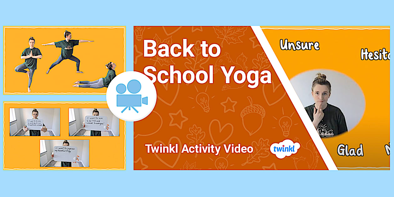 KS2 (Ages 7-9) Activity Video: Back to School Yoga