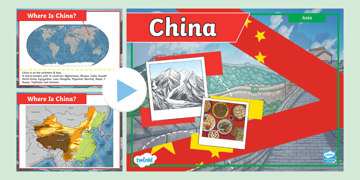 KS2 China Information PowerPoint - Around the World - Twinkl