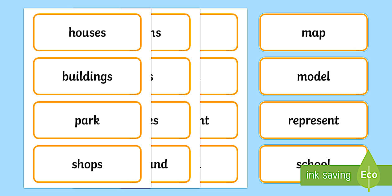 SA On My Way To School Word Cards (teacher made) - Twinkl