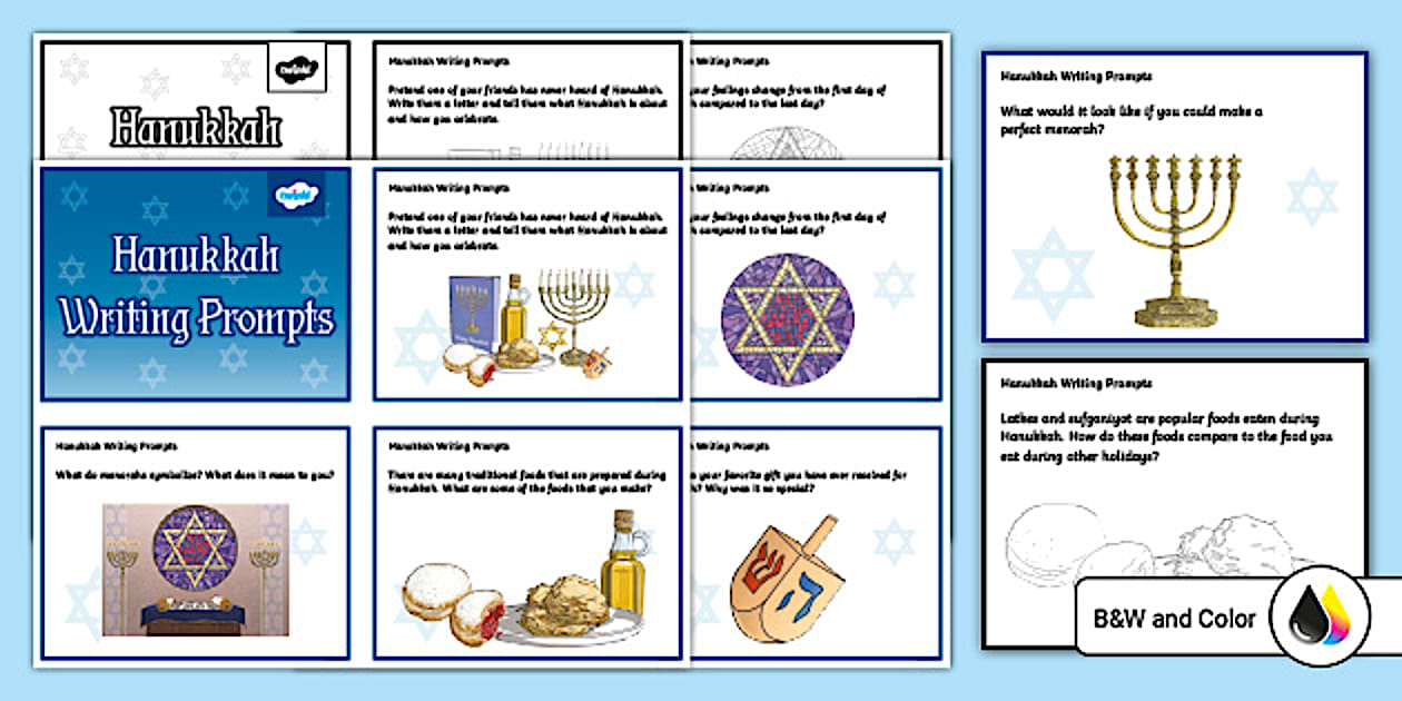 Hanukkah Prompts | Sixth Grade Resource | Twinkl USA