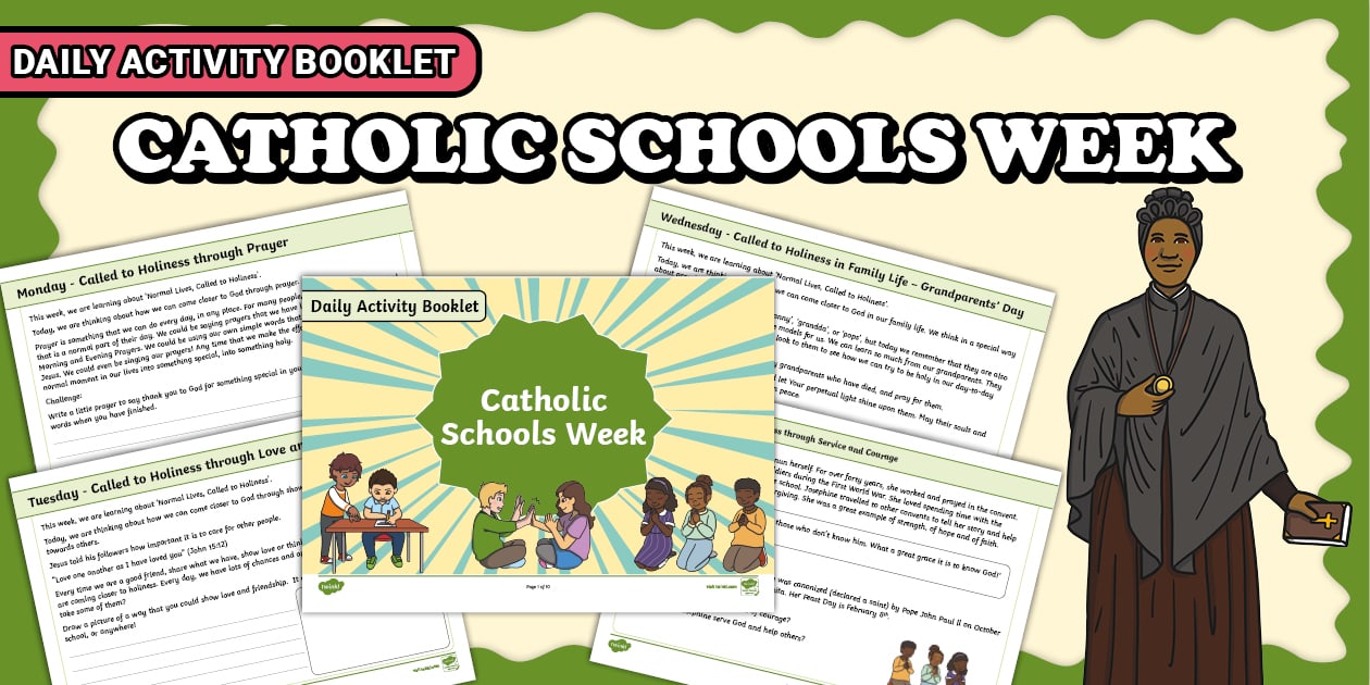 Catholic Schools Week Daily Activity Booklet