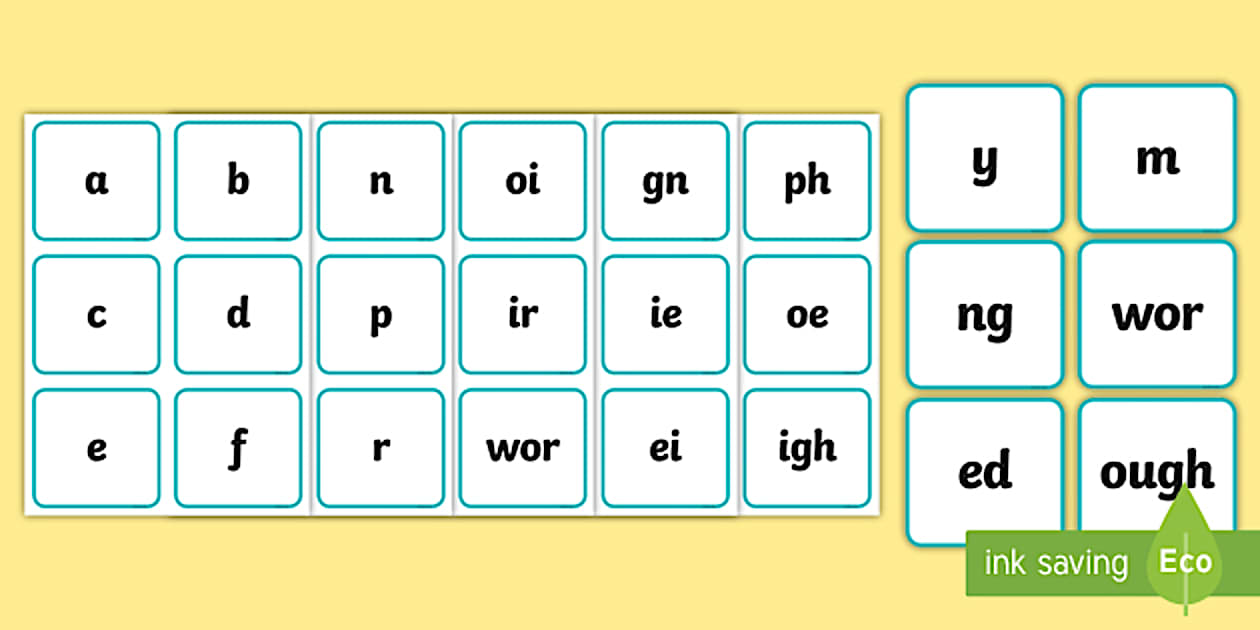 TAS Phonogram Flashcards (teacher made) - Twinkl