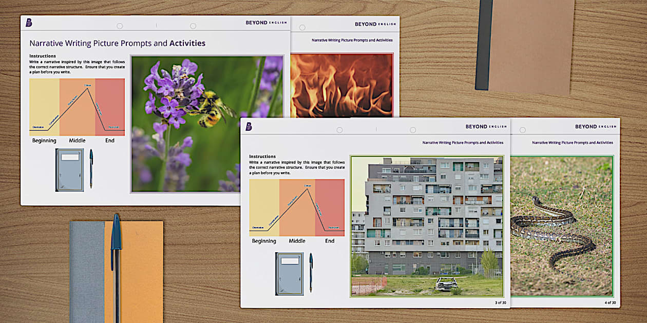 Narrative Writing Picture Prompts and Activities - Twinkl