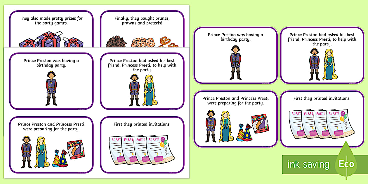Initial pr Word Story Cards (Teacher-Made) - Twinkl