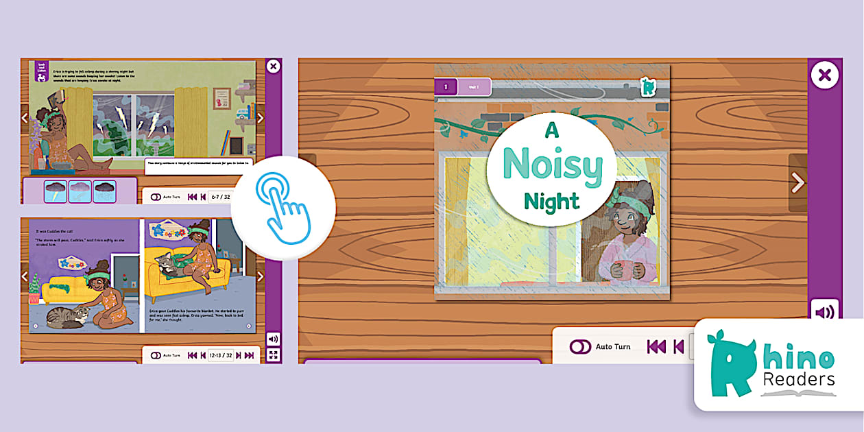 Level 1 Unit 1: A Noisy Night (teacher made) - Twinkl