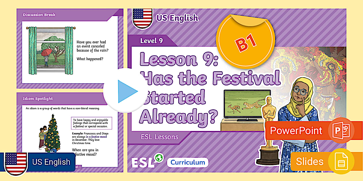 ESL Level 9 Lesson 12 Presentation